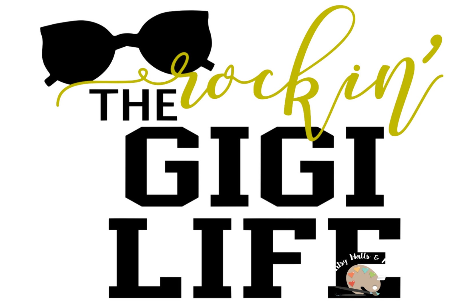 Rockin' the GIGI Life Svg Cut File for T-shirt Mug - Etsy