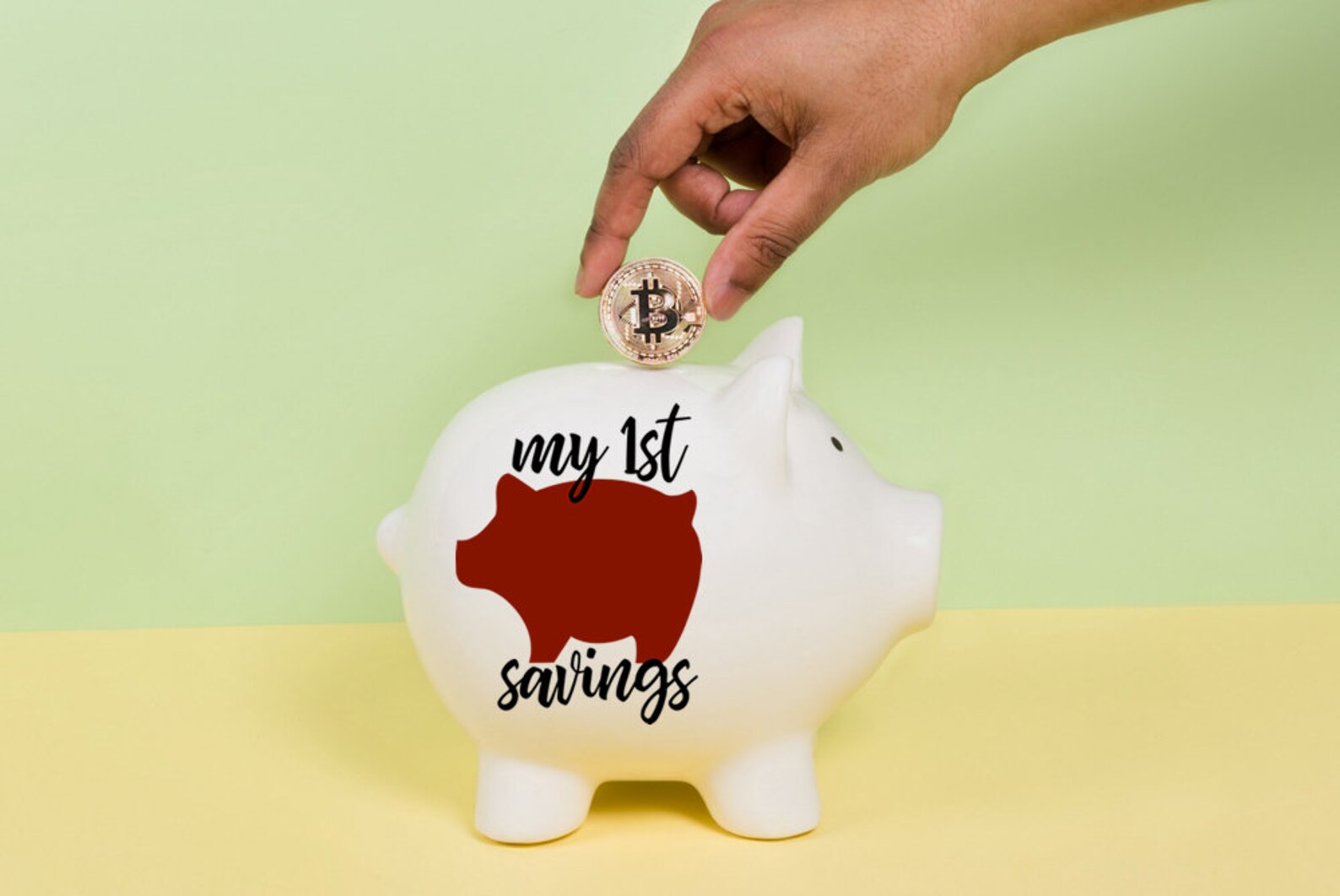 My First Savings Piggy Bank Svg CUT File Svg Dxf Png, Piggy Bank Decal ...