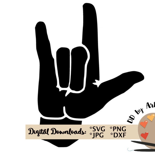 Love Sign Language - Etsy