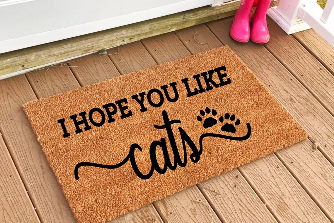 I Hope You Like Cats Svg CUT File Svg Dxf Png Jpg Funny | Etsy