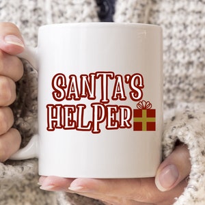 Santa's Helper Svg CUT File Svg Dxf Png Svg Decal - Etsy