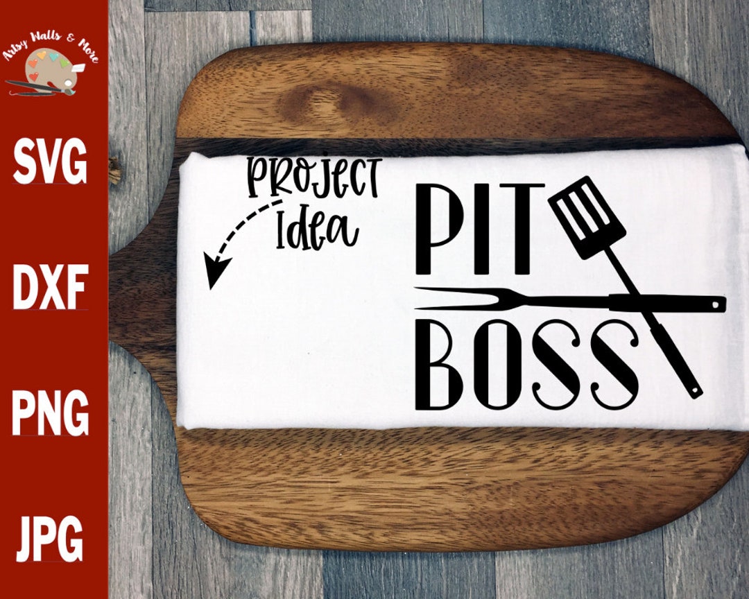 Pit Boss Svg Cut File, BBQ Apron Svg, Man's BBQ Gift Svg, Father's Day ...