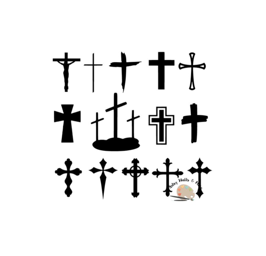 Cross Bundle Svg CUT File, Crosses Svg Christian Faith Cross Svg File ...