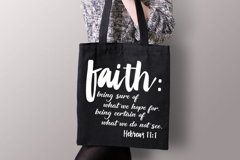 Faith Being Sure of What We Hope for Hebrews 11:1 Svg CUT File - Etsy