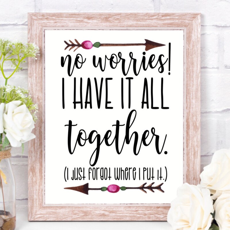 Funny Printable Quotes - Etsy