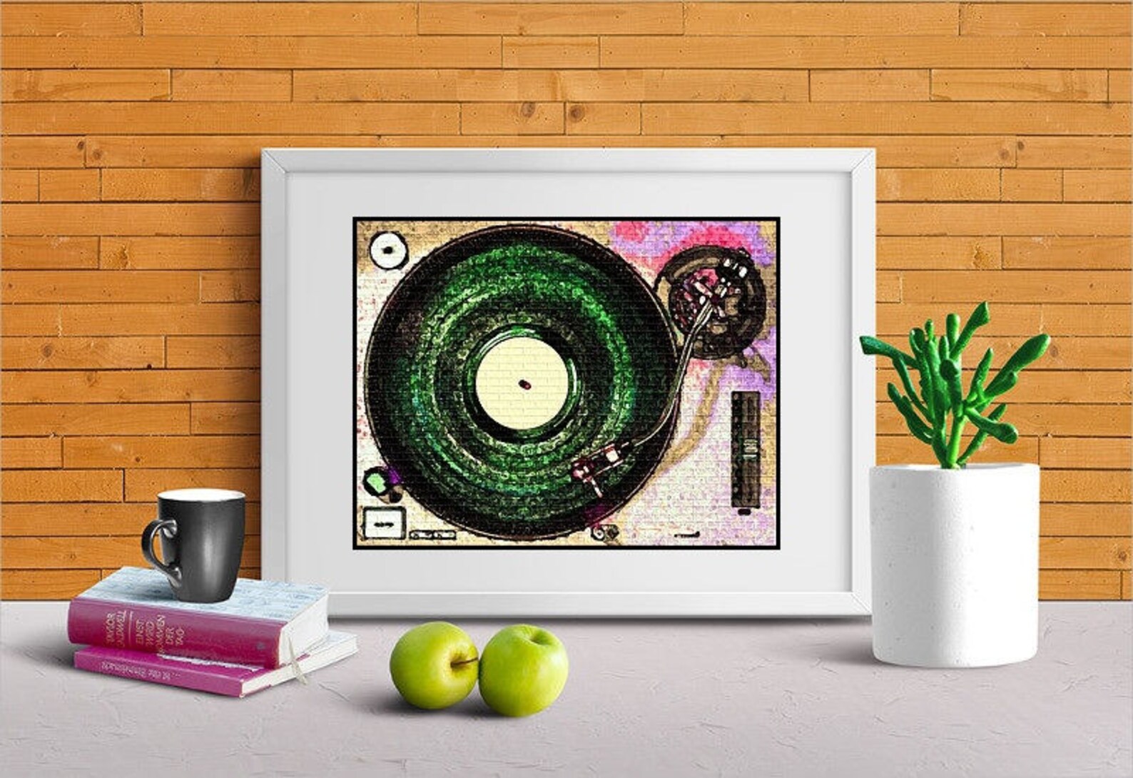 Hip Hop Art, Print or Canvas, Record Player, Turntable Picture, Cool ...