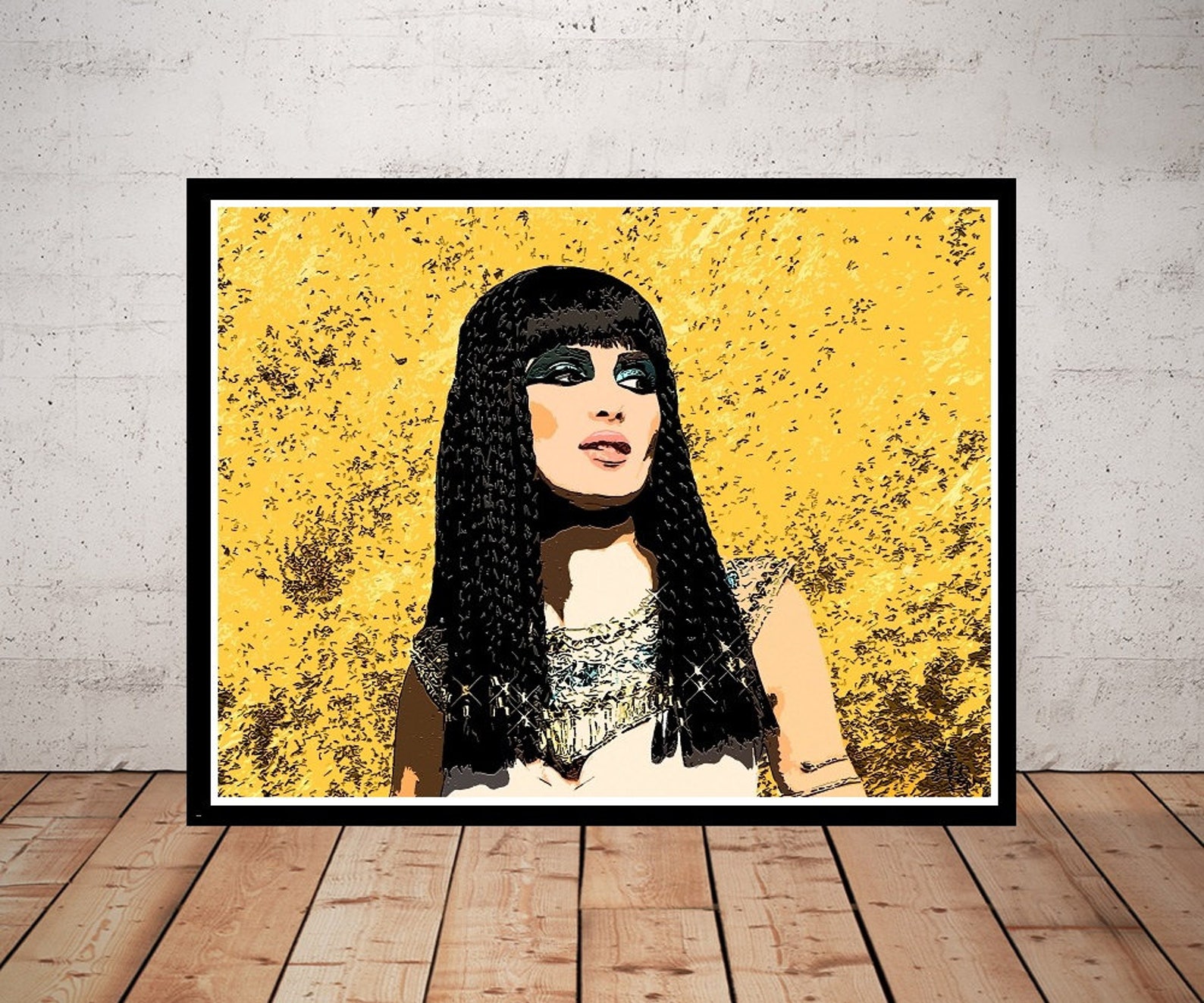 Cleopatra, Print or Canvas, Egyptian Wall Art, Egyptian Decor, World ...