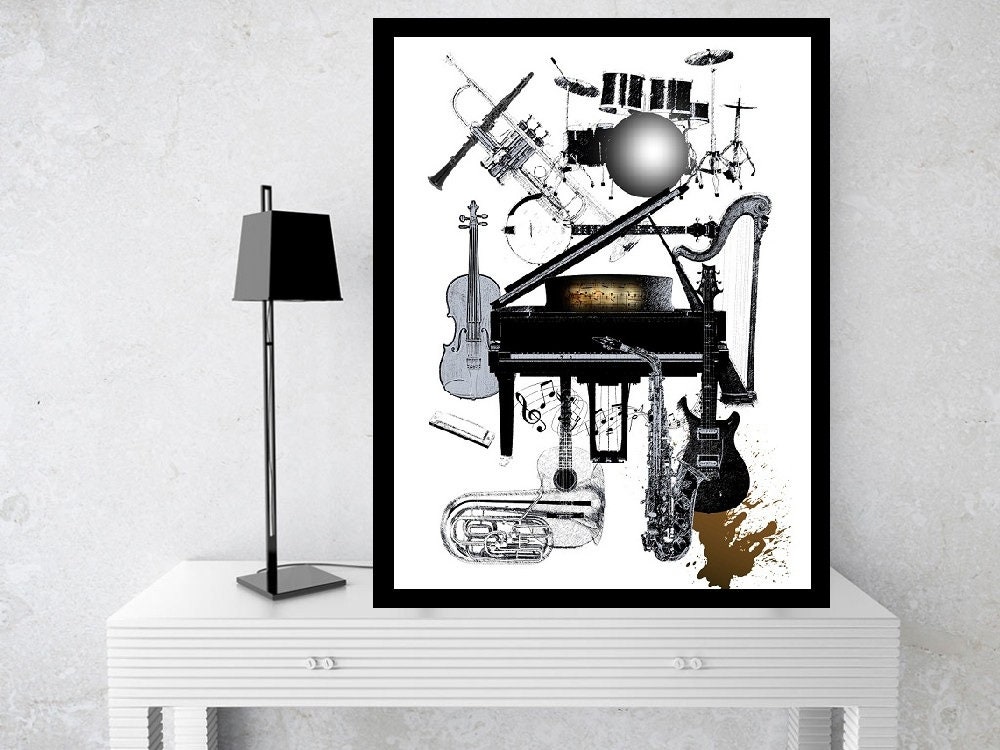 Symphony Art Classical Musician Music Print Musical - Etsy