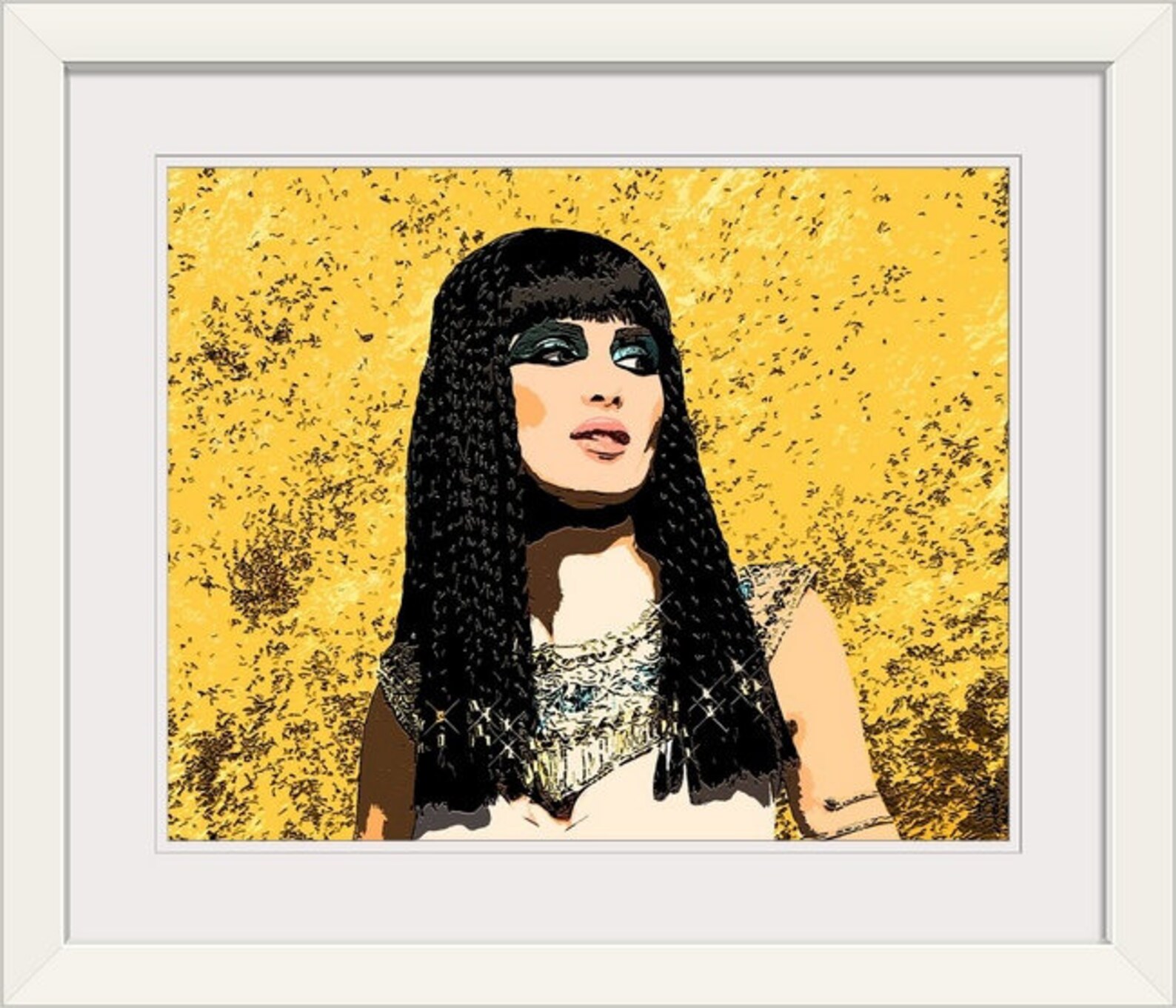 Cleopatra Print or Canvas Egyptian Wall Art Egyptian Decor | Etsy