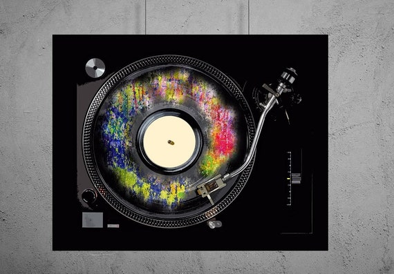 Hip Hop Vinyl Records Wallpaper