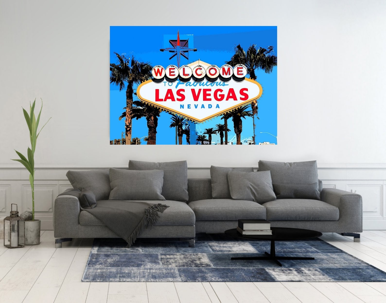 Las Vegas Sign Original Vegas Art Print Vegas Canvas Travel - Etsy