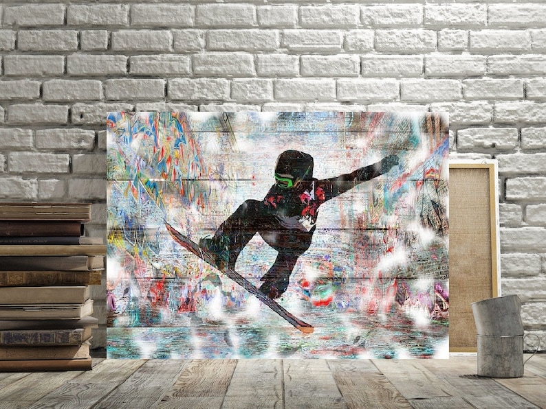 Snowboarder, Snowboarding, Snowboard Picture, Snowboarder Painting ...
