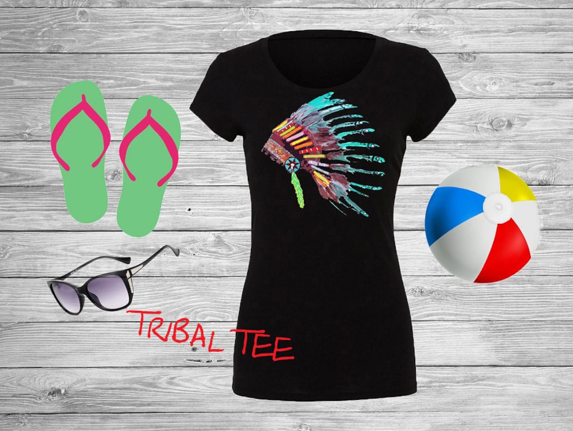 Native American Shirt, Tribal Design, Indian Clothing, Feather ...