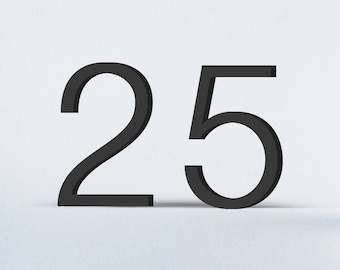 Helvetica numbers | Etsy