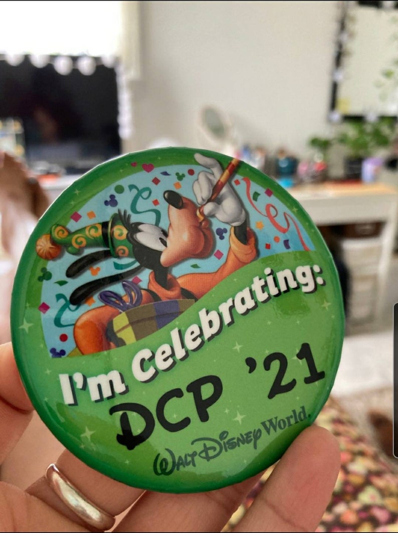 Custom Walt Disney World Button i'm Celebrating Add Your - Etsy