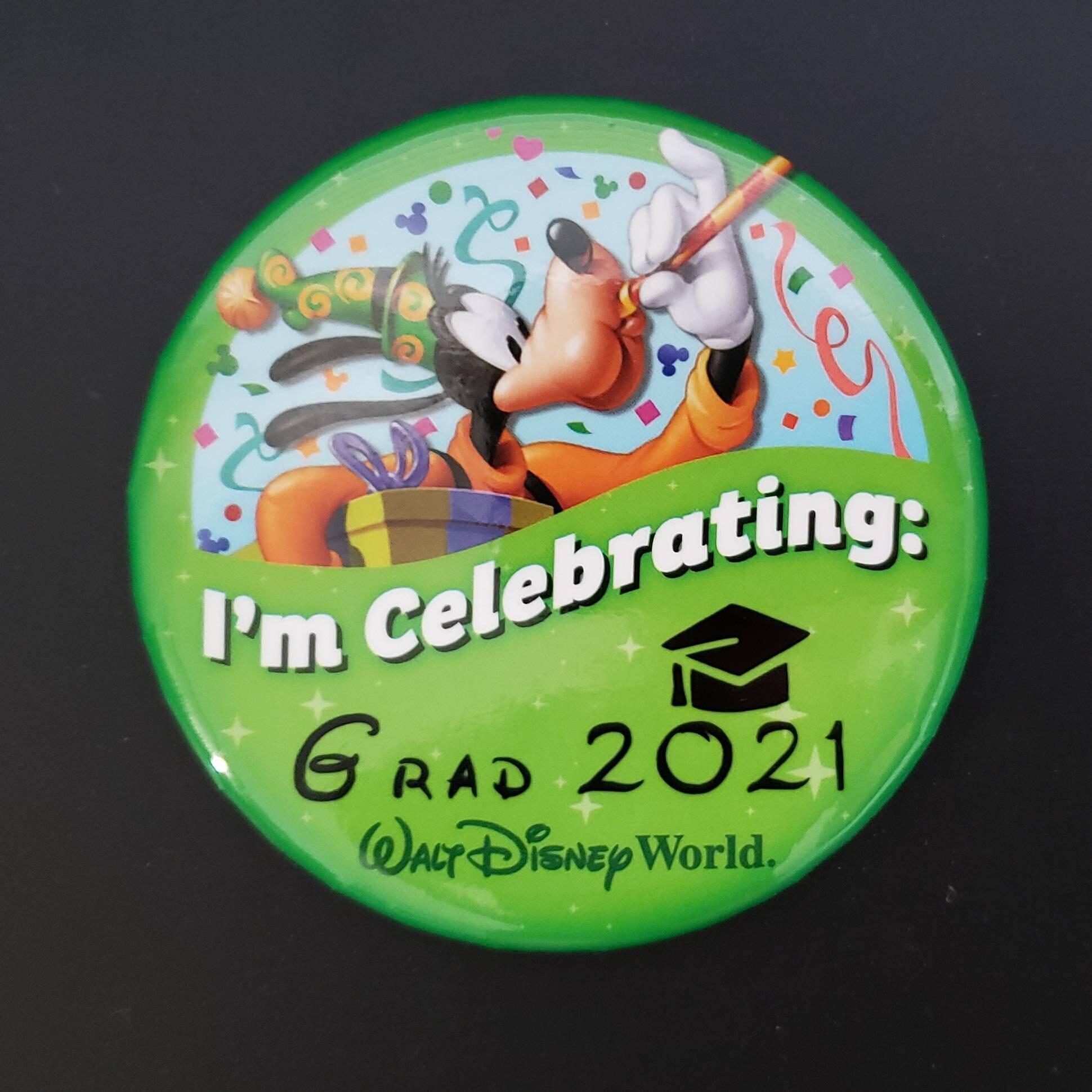 Custom Walt Disney World Button i'm Celebrating Add Your - Etsy UK