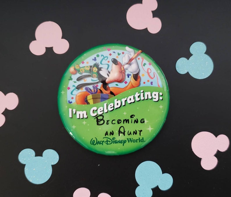 Custom Walt Disney World Button i'm Celebrating Add Your - Etsy