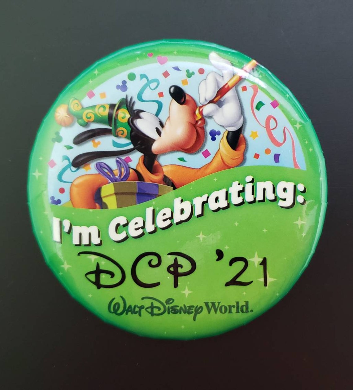 Custom Walt Disney World Button i'm Celebrating Add Your - Etsy