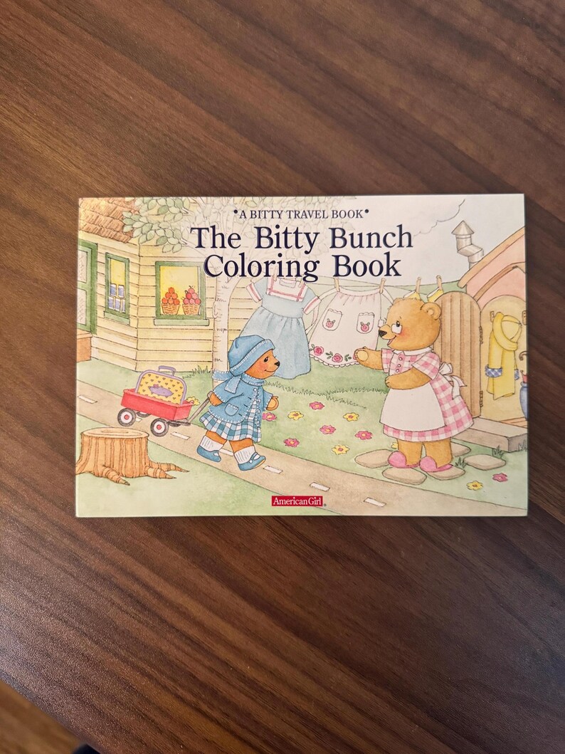 American Girl Bitty Baby Travel Suitcase and Activity Books - Etsy