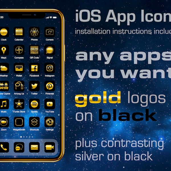 Ios 14 Icons - Etsy