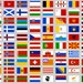 234 national flags, Complete collection, Bitmap & vector images - Etsy