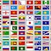 234 national flags, Complete collection, Bitmap & vector images - Etsy