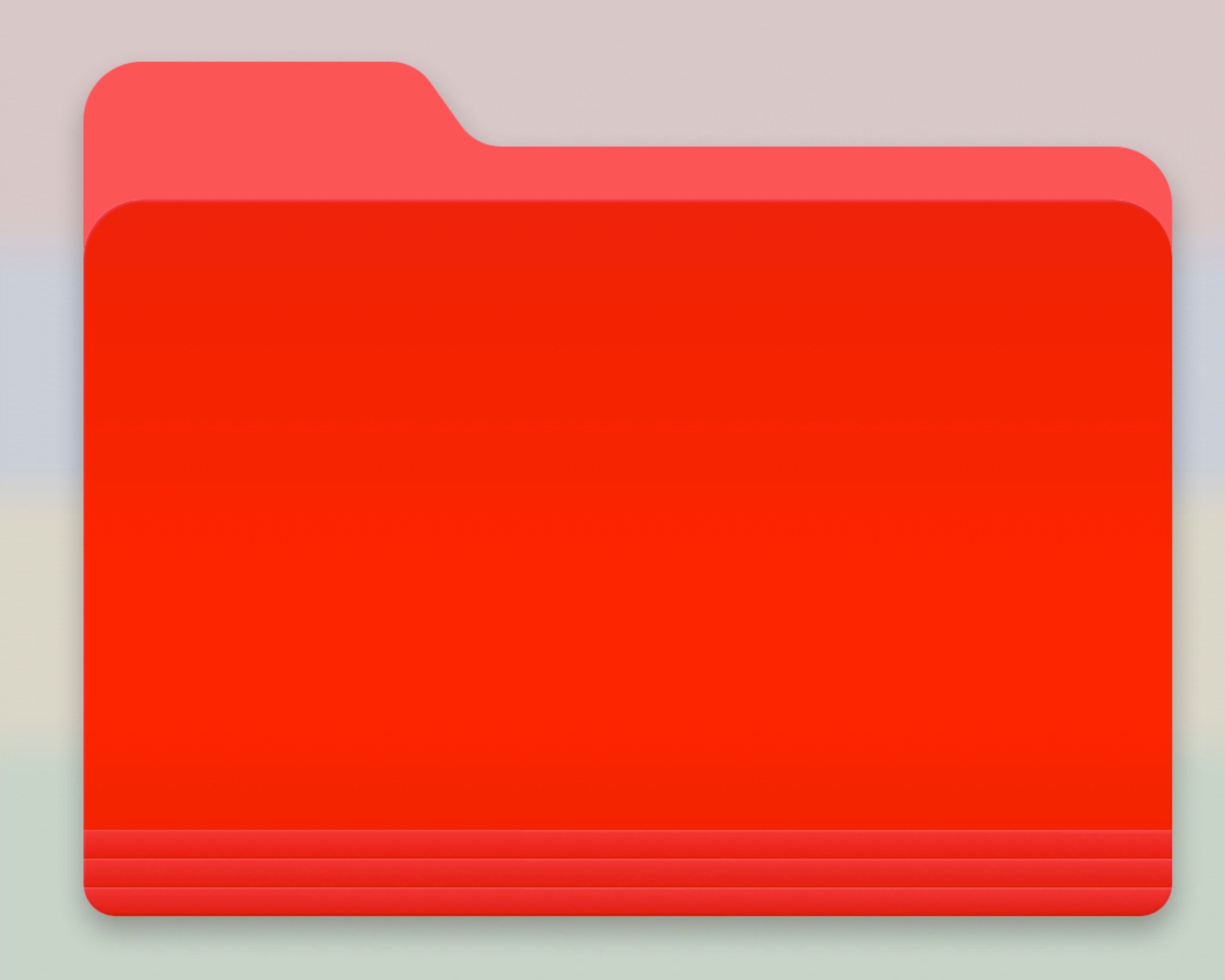 Mac folder icons, 28 varied Red Custom icons For the finder desktop. - Etsy