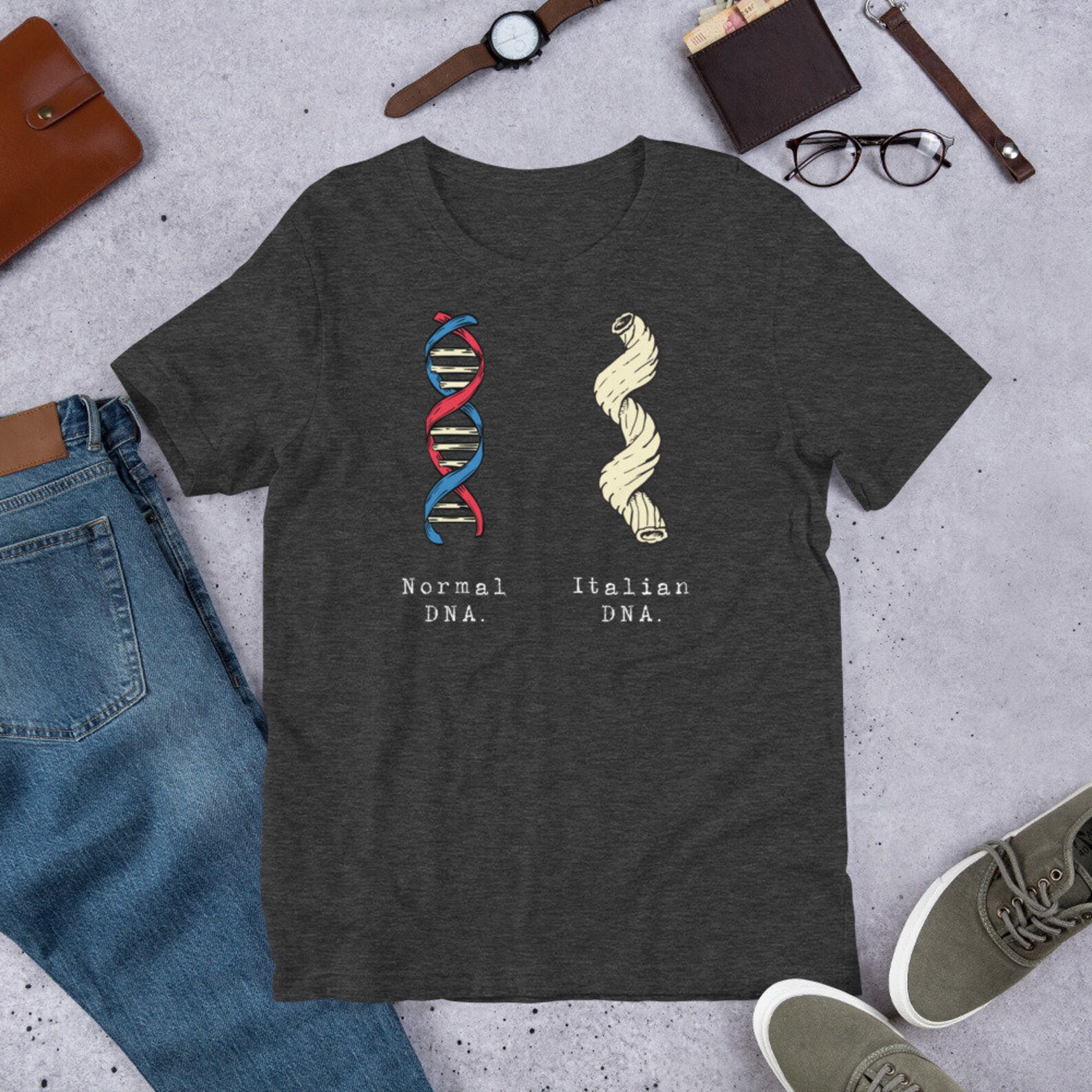 Normal DNA Italian DNA T-shirt, Italian Pride Shirt, Italy Shirt, Pasta ...
