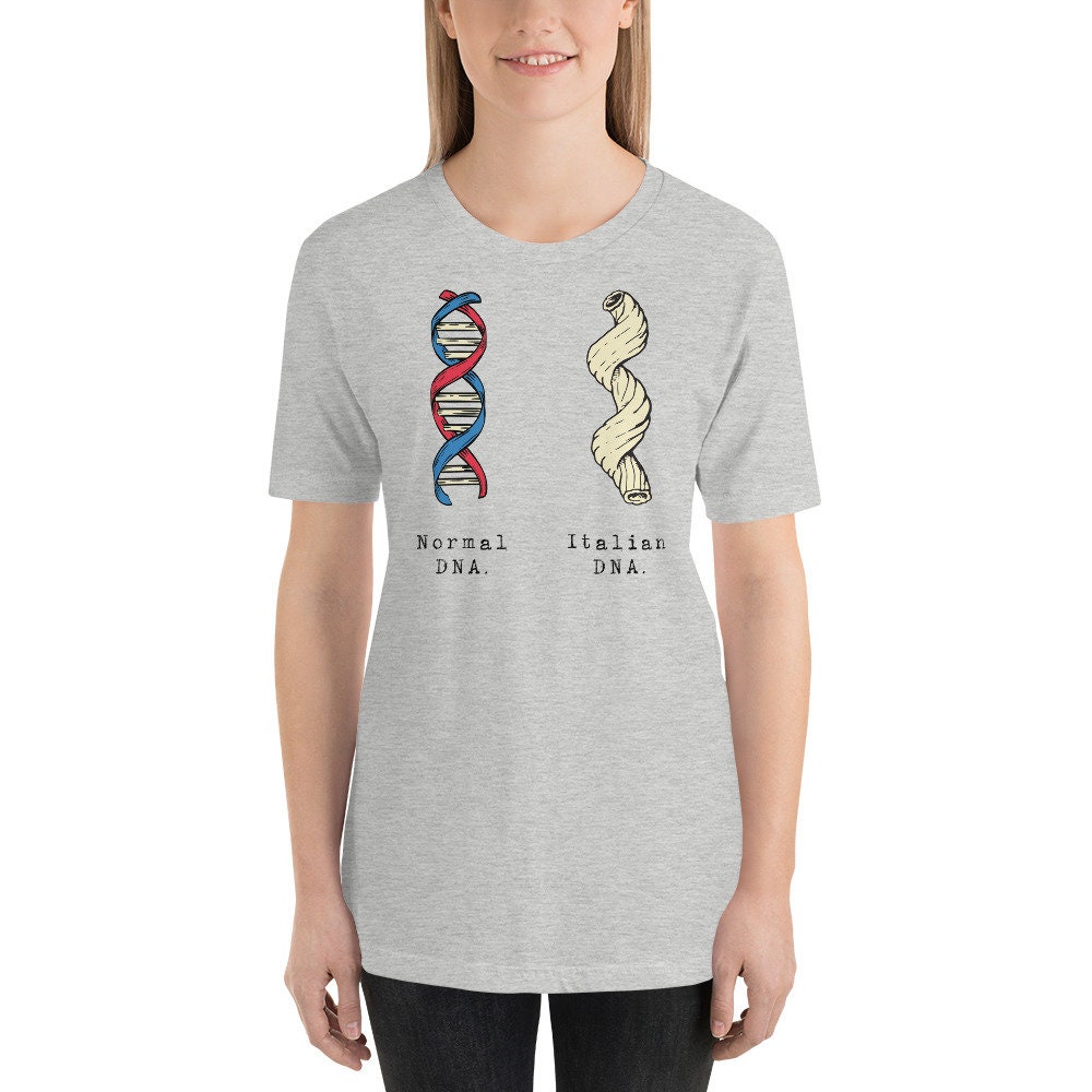 Normal DNA Italian DNA T-shirt, Italian Pride Shirt, Italy Shirt, Pasta ...