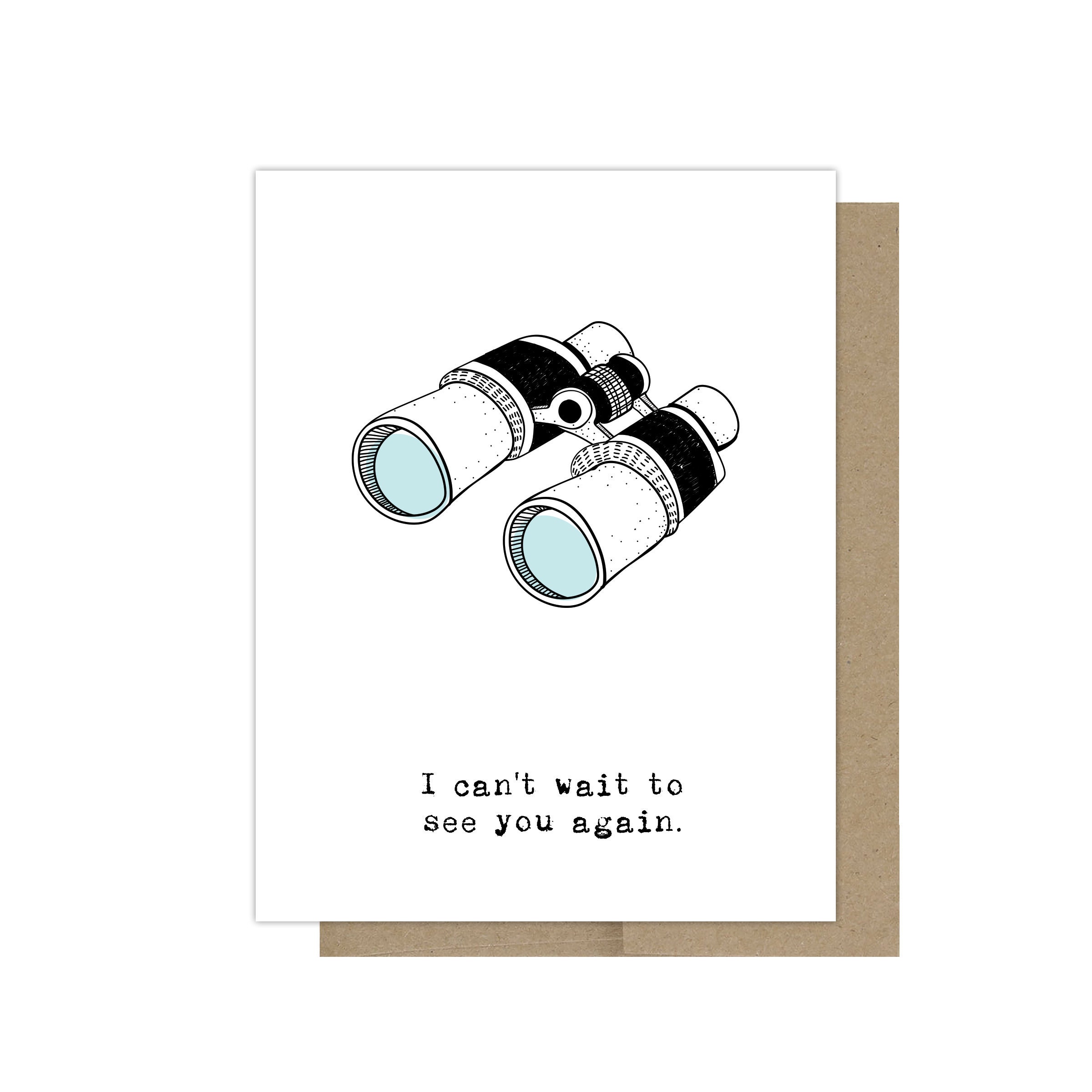 Cant Wait To See You Again Card Funny Quarantine Card I Miss You