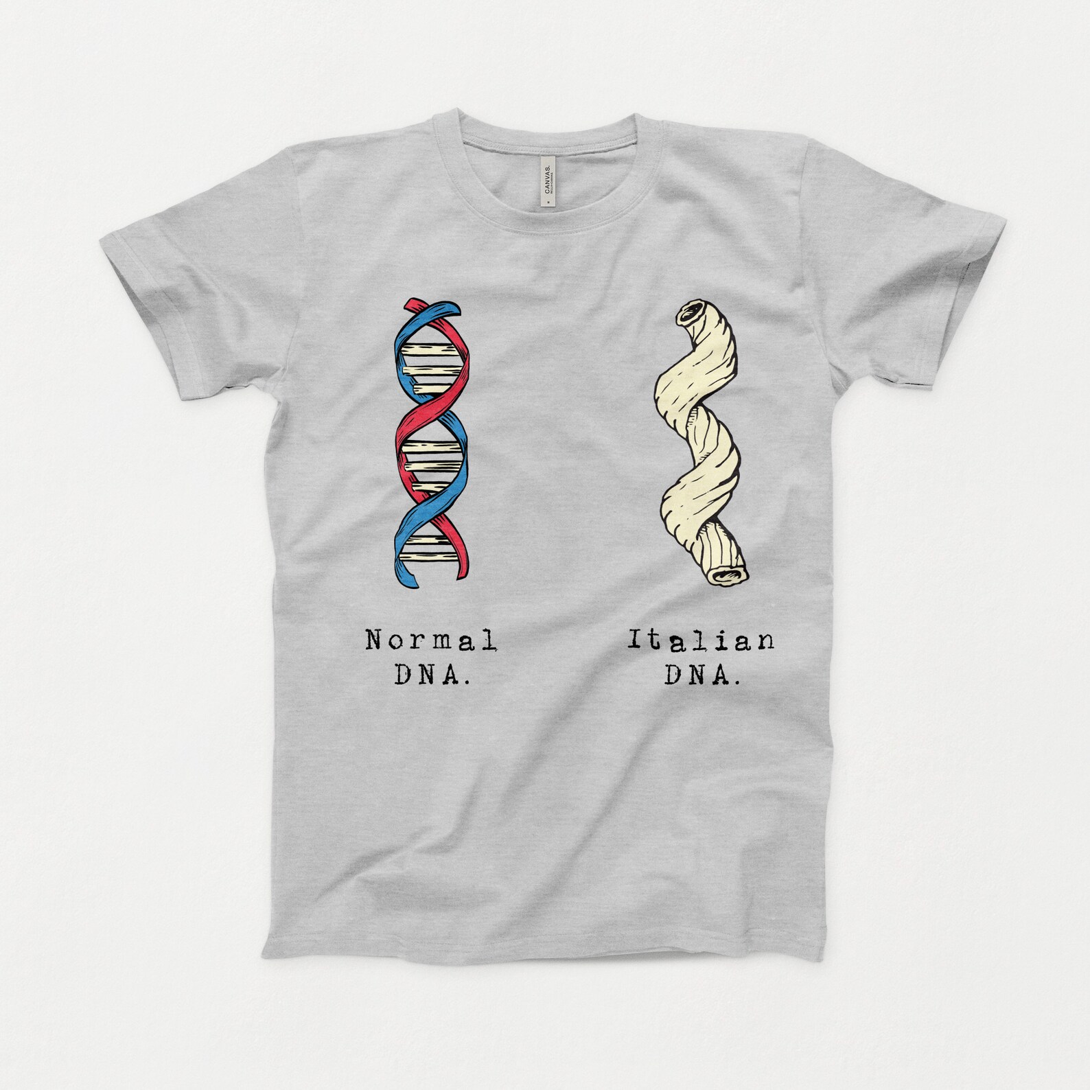 Normal DNA Italian DNA T-shirt, Italian Pride Shirt, Italy Shirt, Pasta ...