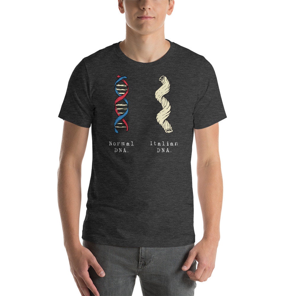 Normal DNA Italian DNA T-shirt, Italian Pride Shirt, Italy Shirt, Pasta ...