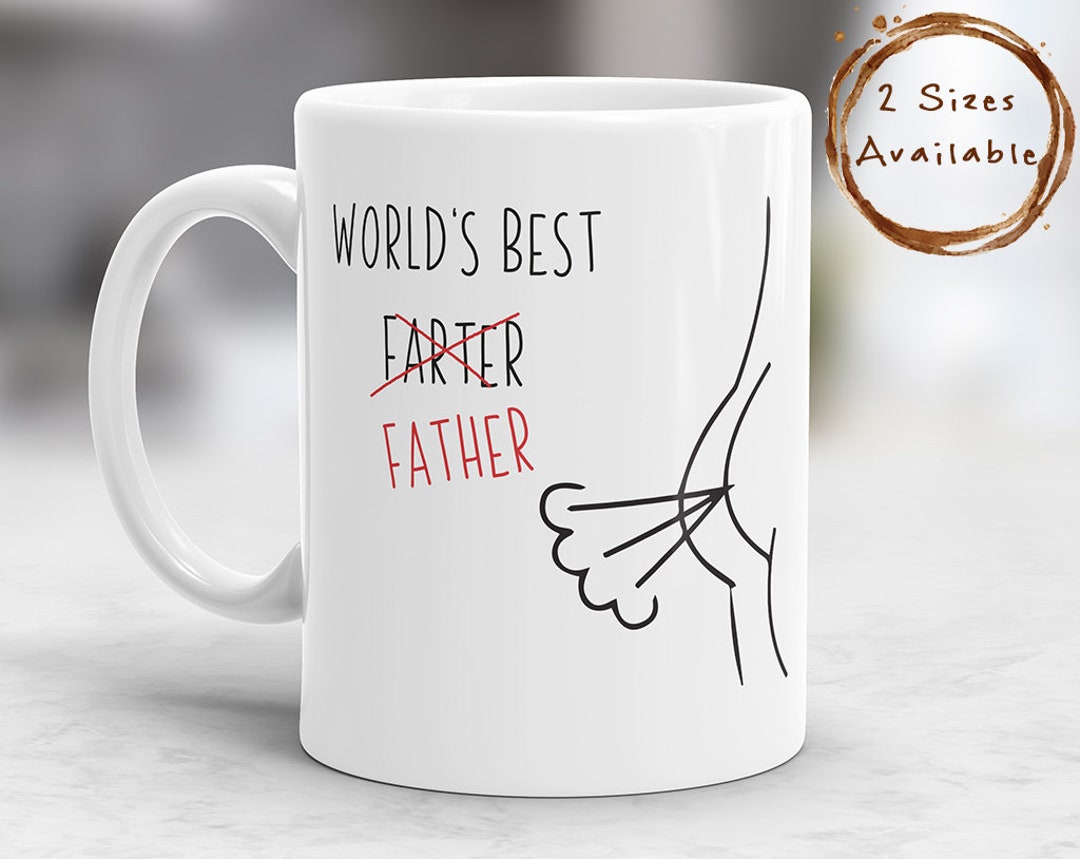World's Best Farter Coffee Mug, Best Dad Mug, Dad Mug, Father's Day Mug ...