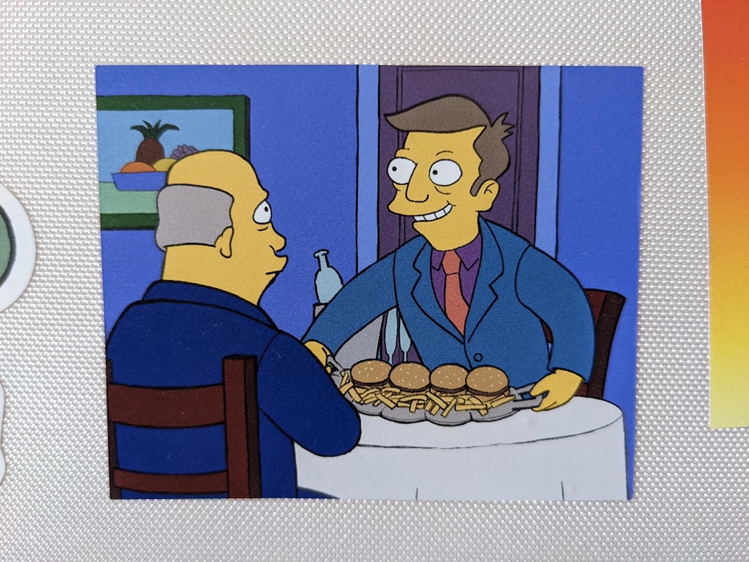 Steamed Hams the Simpsons Principal Skinner Superintendent Chalmers ...