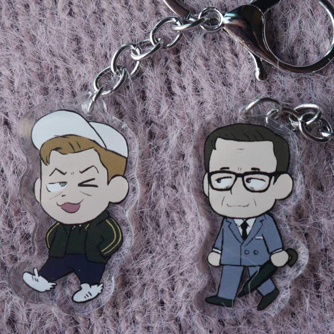 Kingsman 2 Inch Clear Acrylic Keychain Charms - Etsy