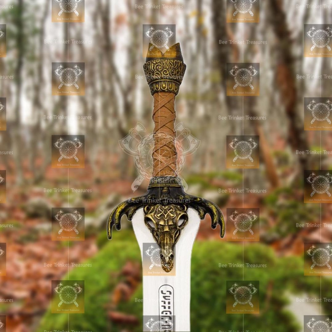 Handmade Custom Albion Conan the Barbarian Father Sword, Hand Forged ...
