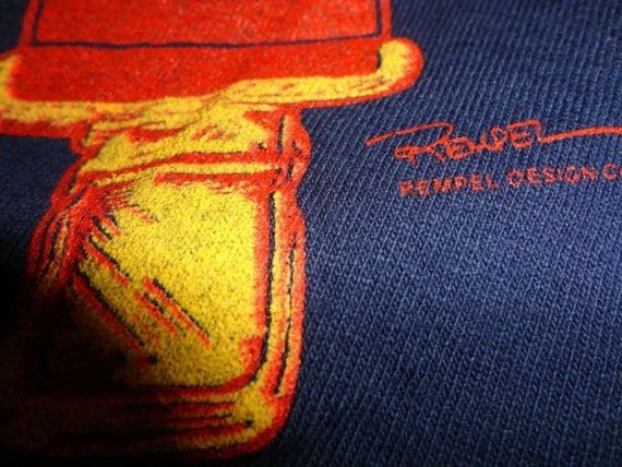 Vintage 90's Blue Igor's Jazz Cowboys Western Concert… - Gem