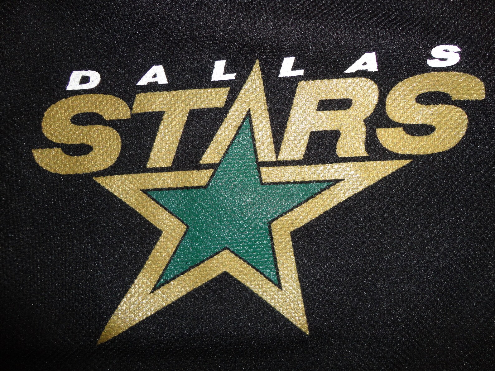 Black Vtg 90's NHL Dallas Stars Hockey Screen Jersey Youth - Etsy