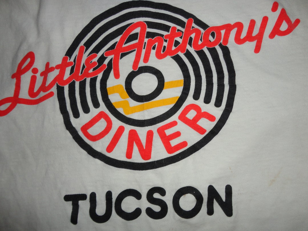 Vtg 90's Little Anthonys Diner Tucson Arizona Cotton Tshirt Fits Sz M ...