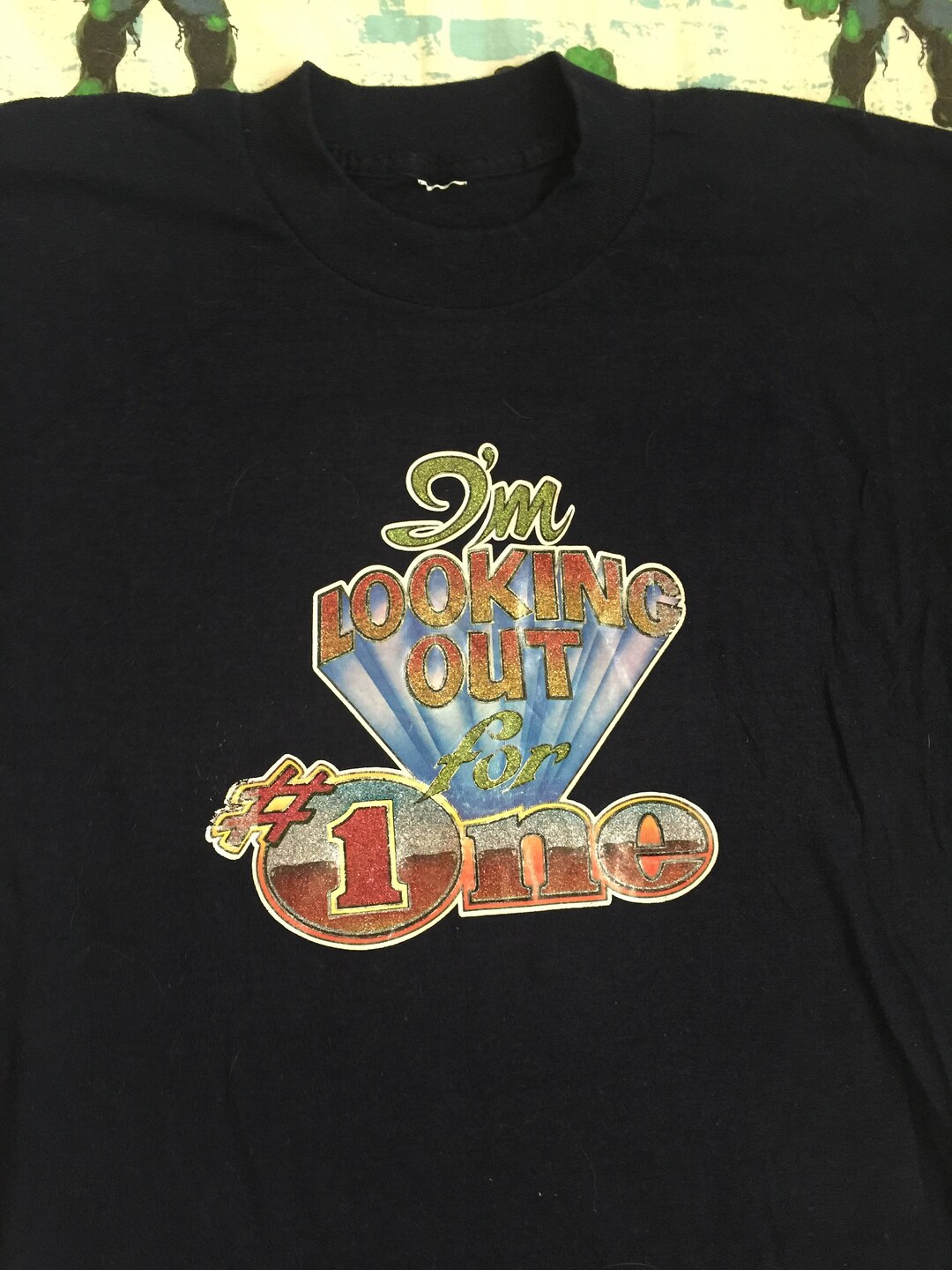 Vtg 70's I'm Looking Out for 1 number One Iron on Size M T Shirt - Etsy