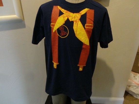 Vintage 90's Blue Igor's Jazz Cowboys Western Concert… - Gem