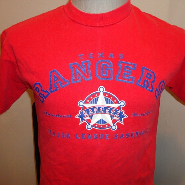 Texas Rangers Shirt Vintage - Etsy