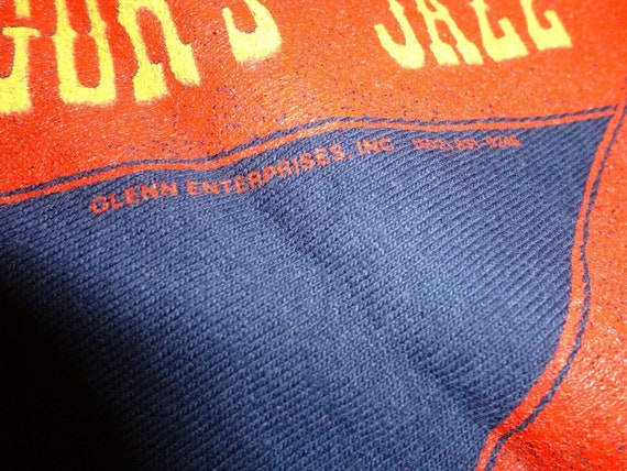 Vintage 90's Blue Igor's Jazz Cowboys Western Concert… - Gem