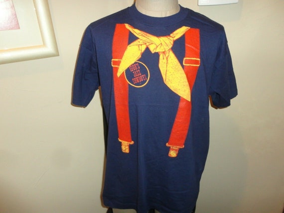 Vintage 90's Blue Igor's Jazz Cowboys Western Concert… - Gem