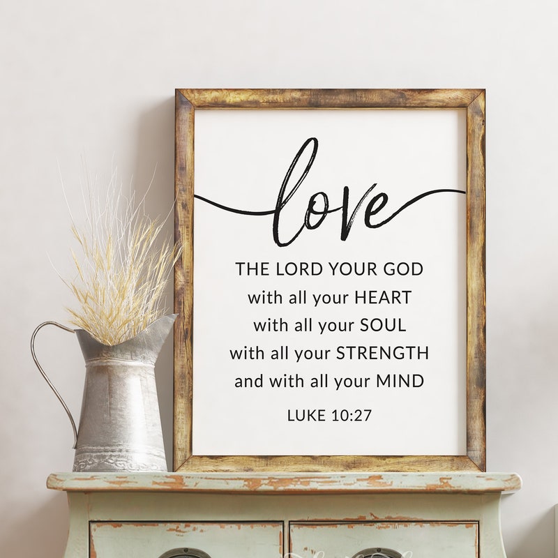 The Lord Your God - Etsy
