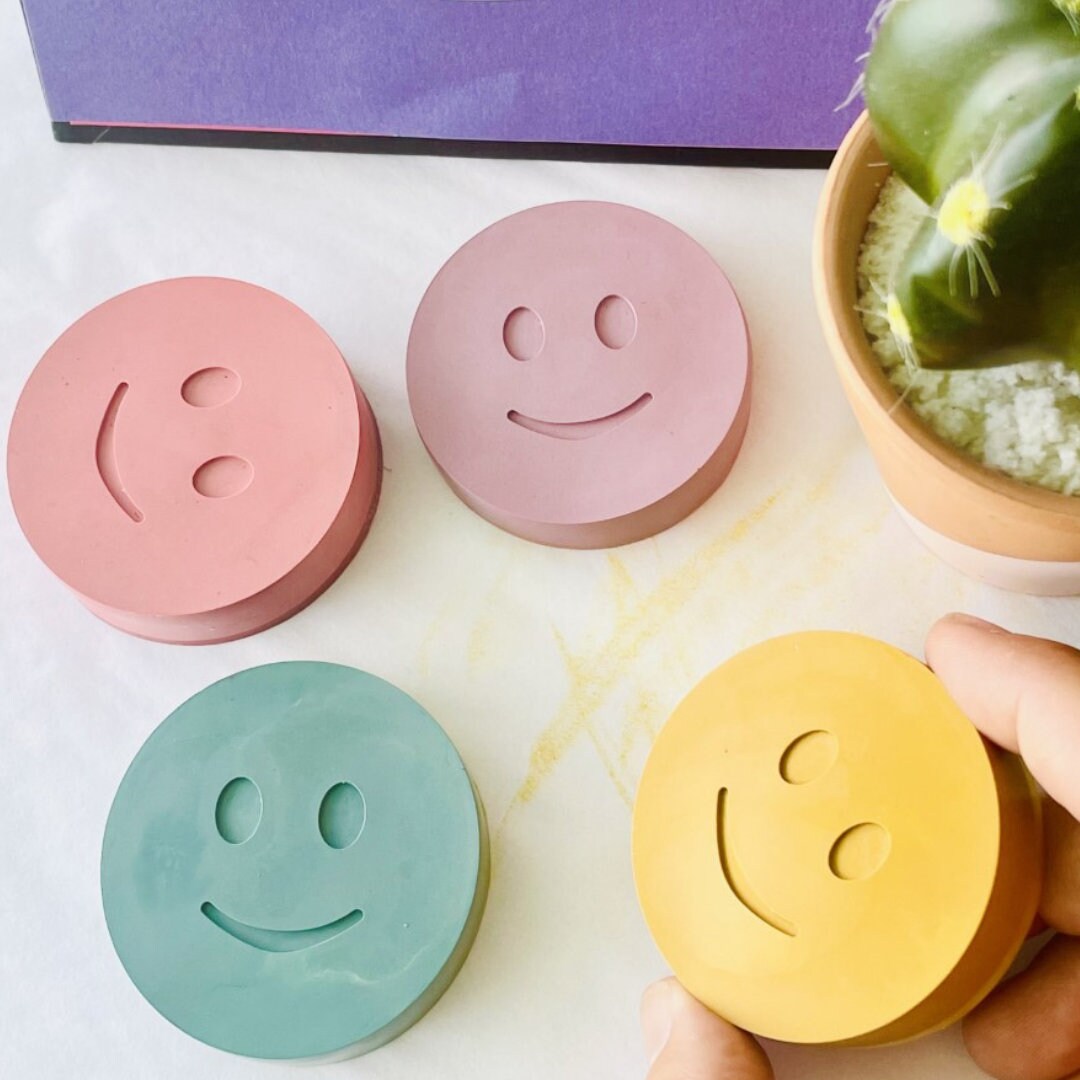 Smiley Face Crayons Happy Kids Coloring Activity Birthday - Etsy Canada