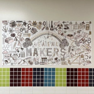 STEM Coloring Poster | Digital Download | Classroom Party | Gift for ...