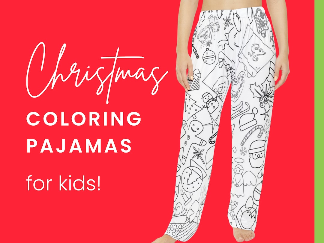 Pajama Day Coloring Page