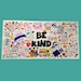 Be Kind Coloring Banner: Positive Affirmations, Classroom Activity - Etsy