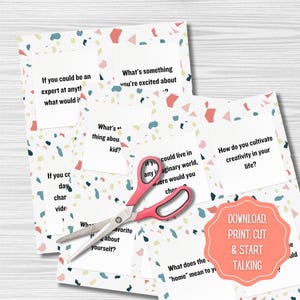 Family Dinner Conversation Starter Cards: Table Talk Questions (PDF) - Etsy